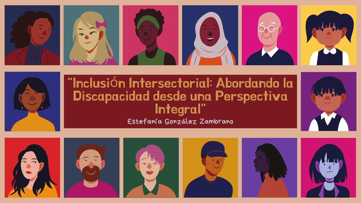 Inclusión Intersectorial Abordando la Discapacidad desde una ...