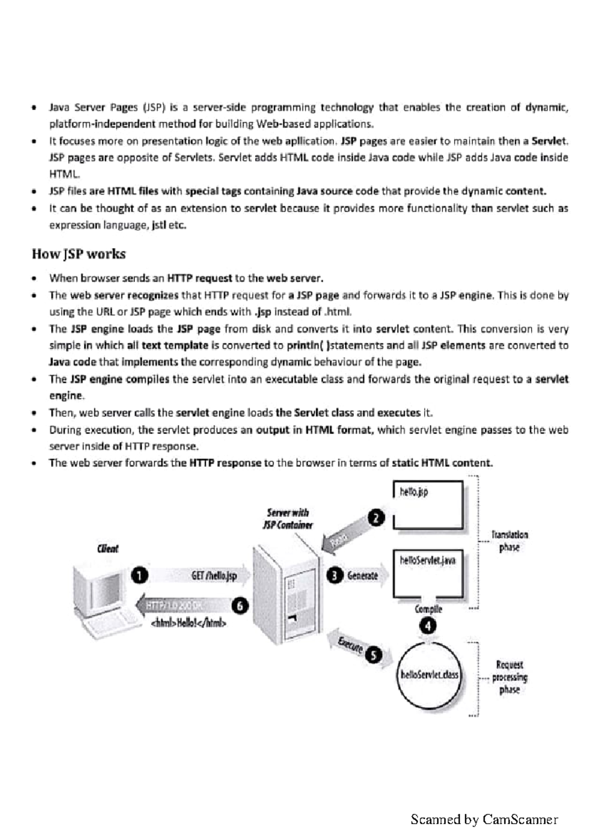 AJP Unit 5 - Please give as much additional information as possible. - BCA - Studocu