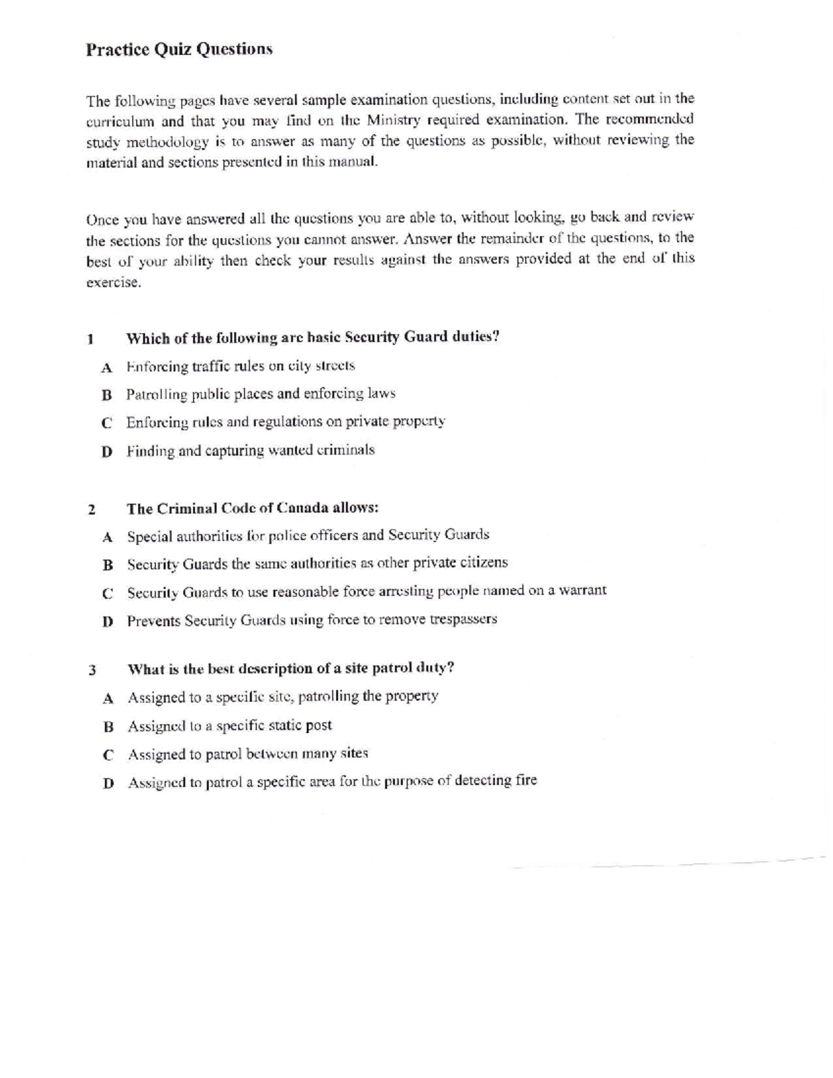 Practice Quiz 1.pdf - need help - Practice Quiz Questions The following ...