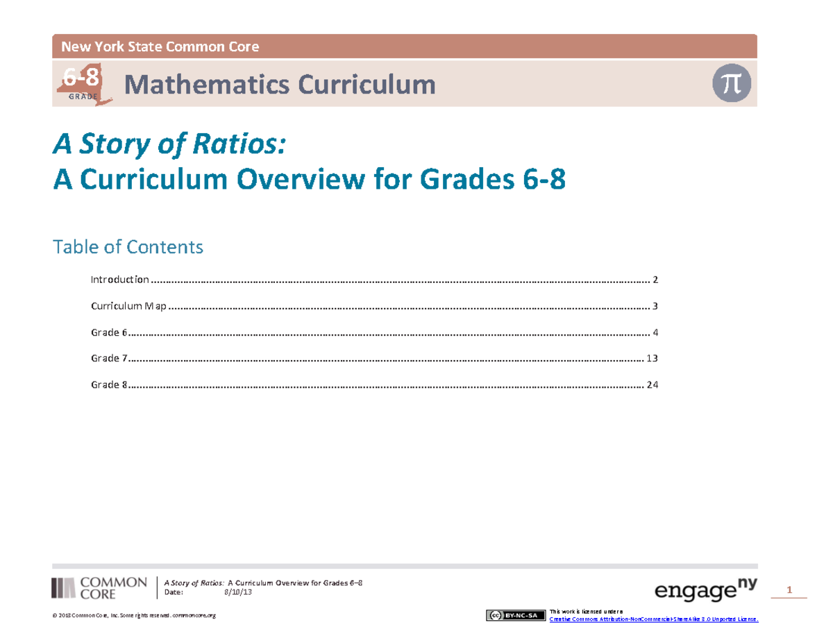A-story-of-ratios-a-curriculum-overview-for-grades-6-8 - 6- G R A D E ...
