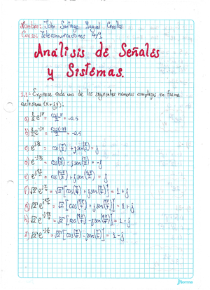 Taller señales discretas John Yagual Cevallos - Análisis de Señales y ...