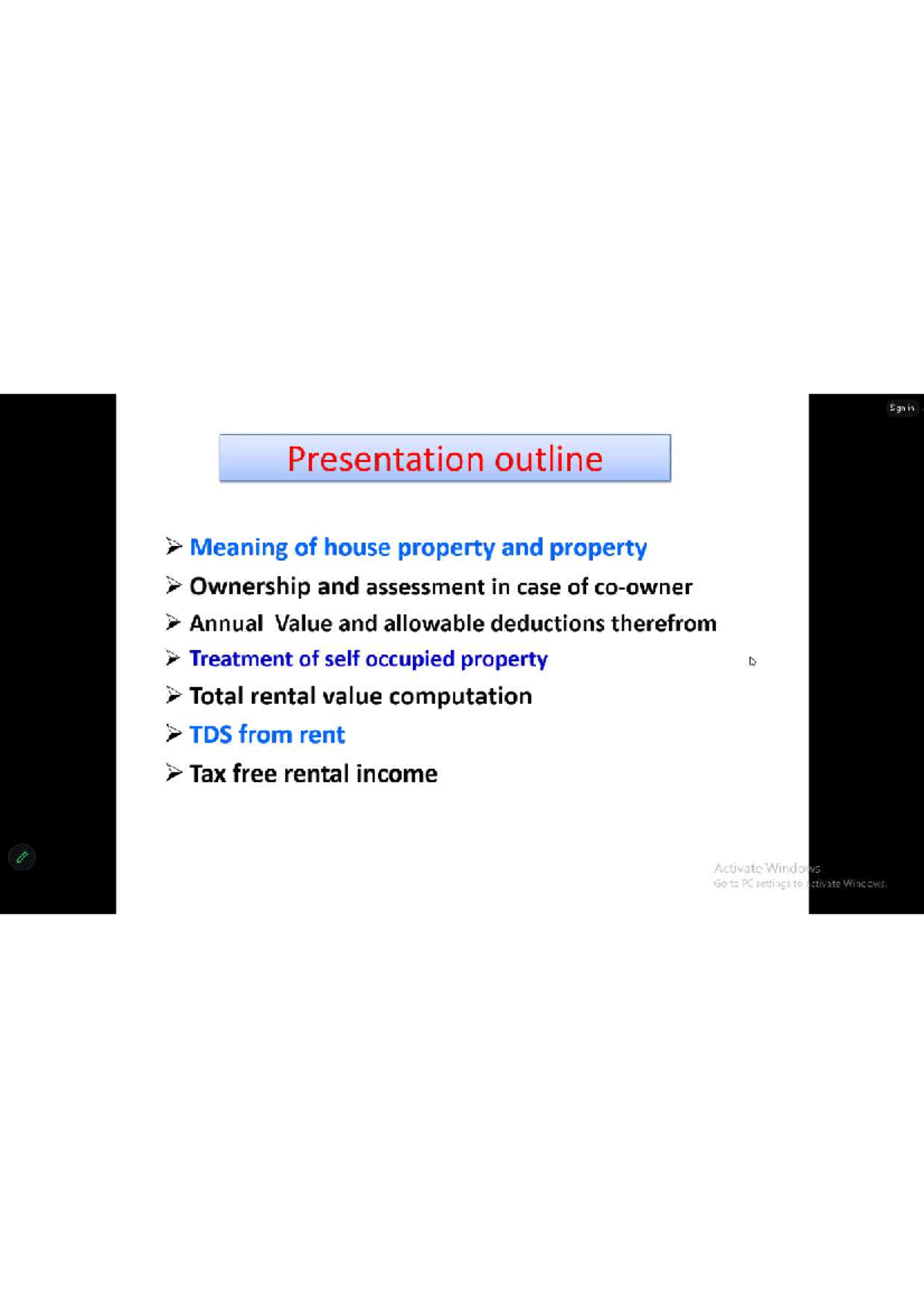 Ranjan sir- Rental Income Tax Class - Studies on Bangladesh Economy ...