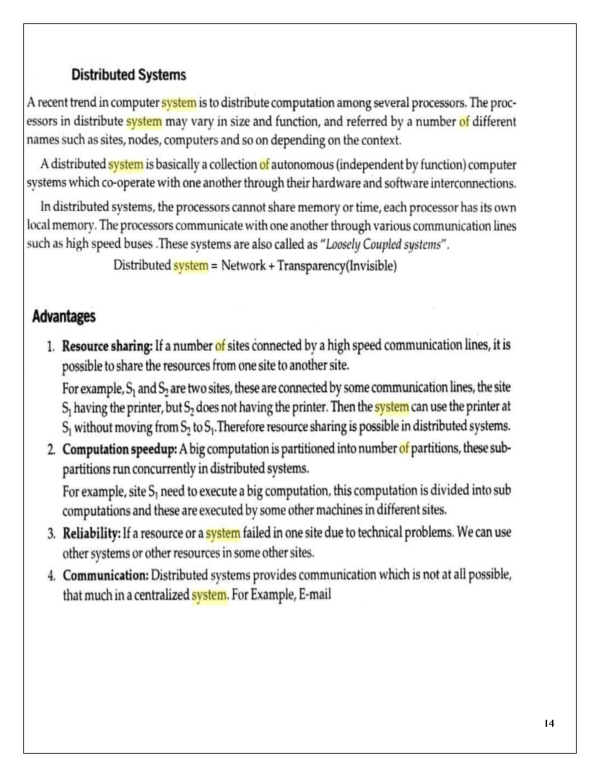 Operating System unit-1(part-2) - Personal-Computer Systems(PCs) A ...