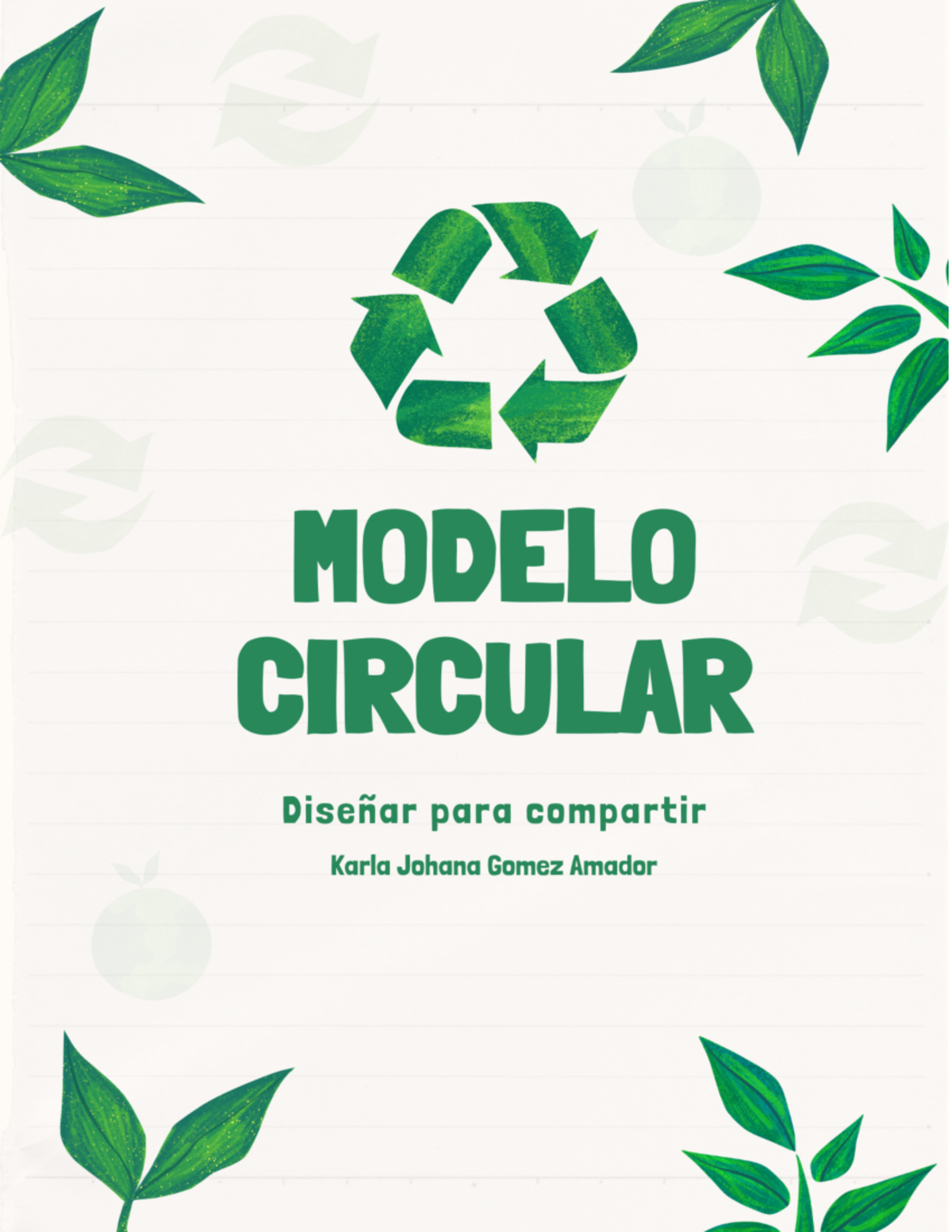 Modelo Circular - ADAPTACIÓN DEL MODELO DE NEGOCIO INCLUSIVO ...