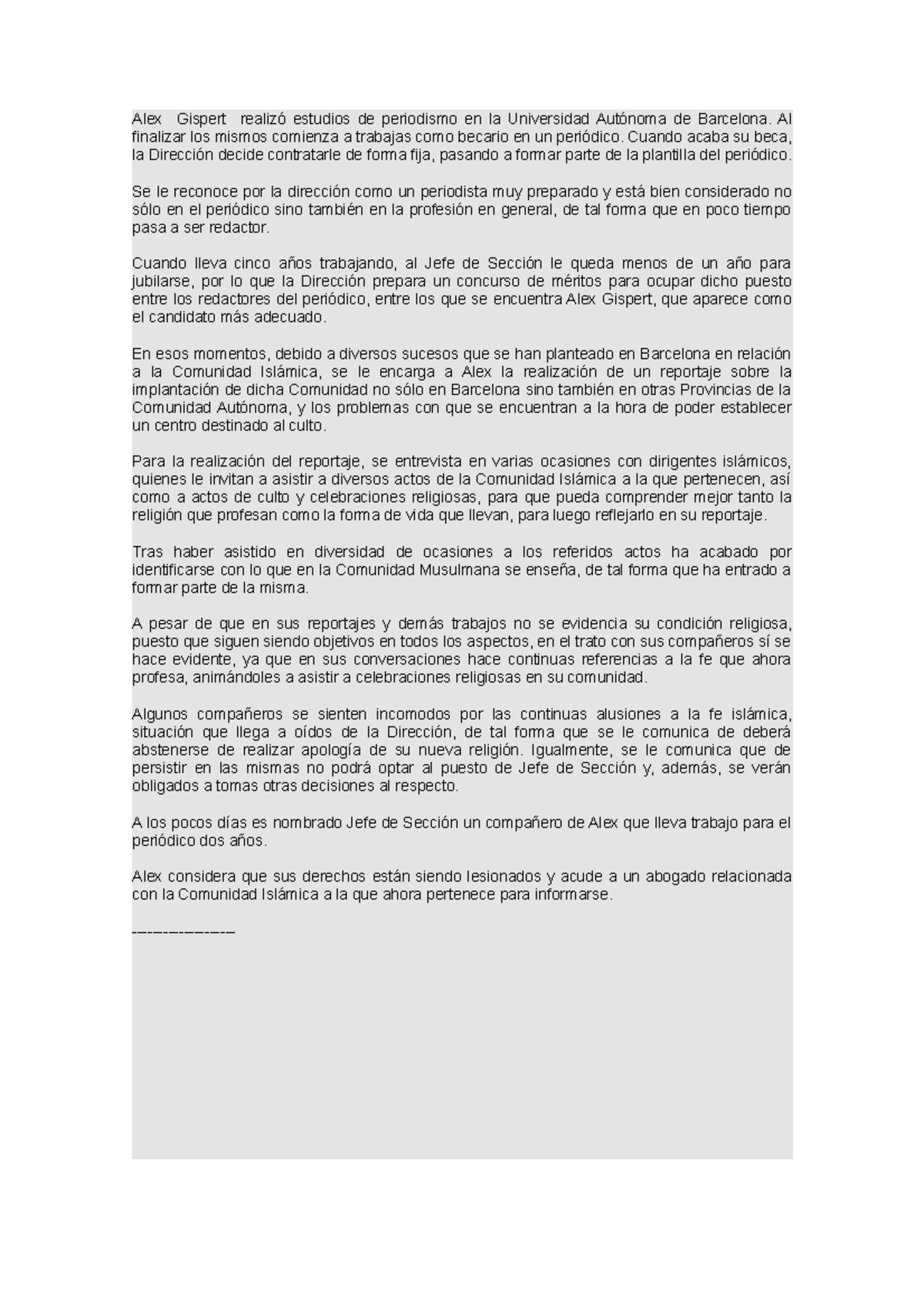 Derecho DE Libertad Religiosa Y SU Tutela 20-21 - Alex Gispert realizó ...