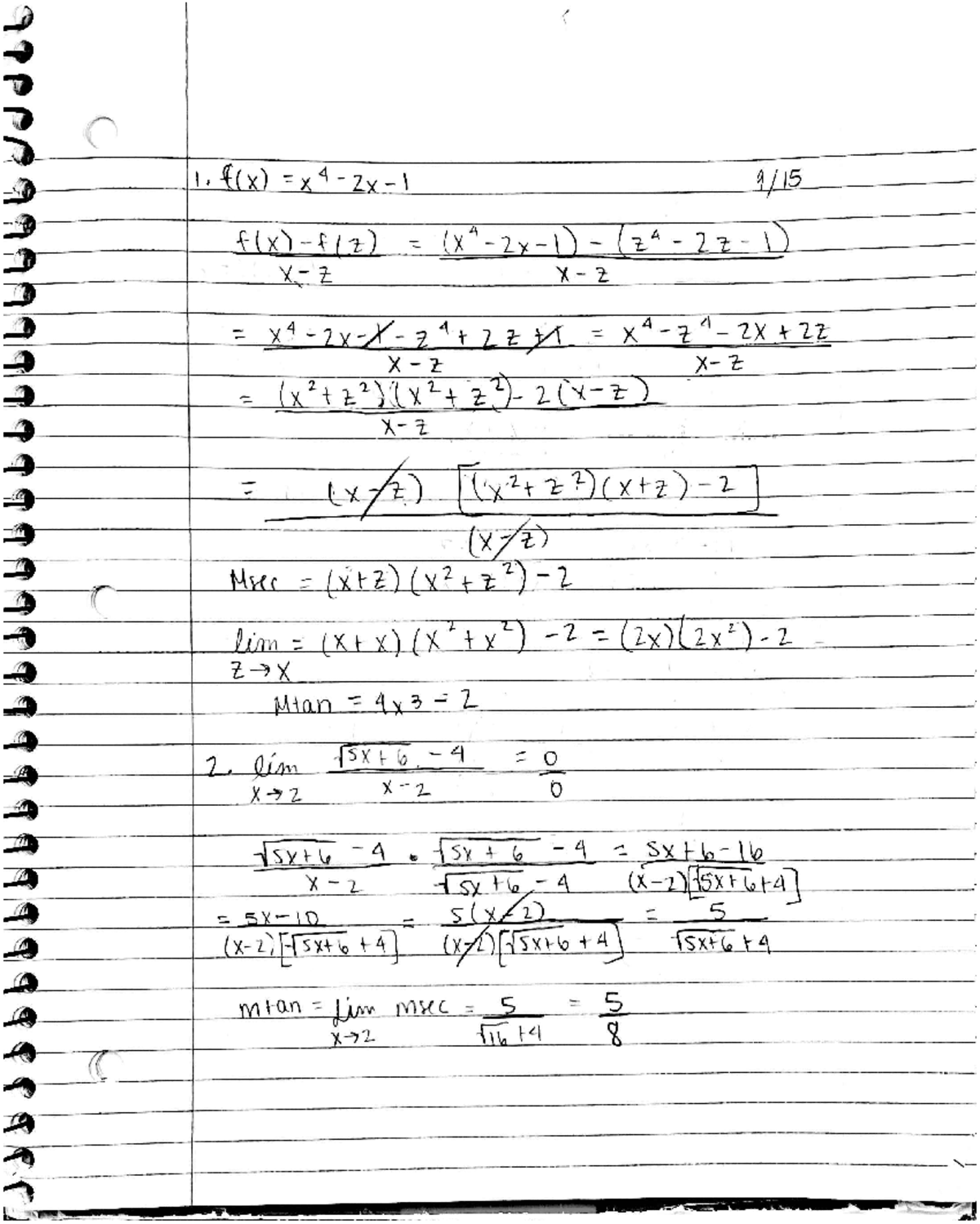 Calculus Notes 5 - MAT 220 - Studocu
