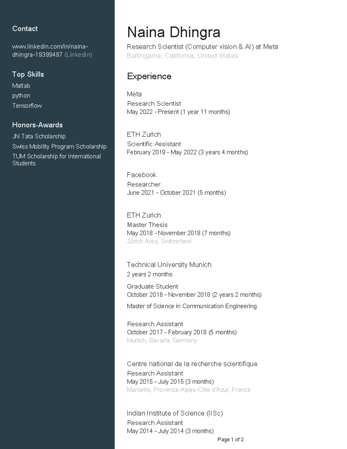 Profile-8 - rmnwflw - Contact linkedin/in/naina- dhingra-19399497 ...