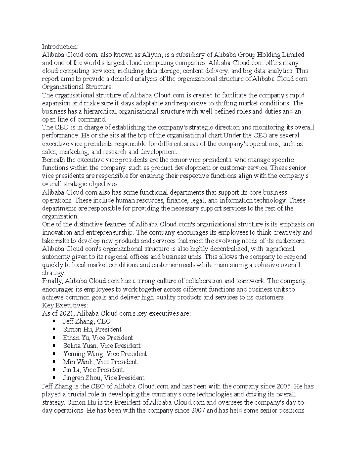 Alibaba Cloud 15 - Introduction: Alibaba Cloud, also known as Aliyun ...