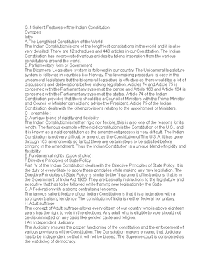 Constitution Imp Questions - Final-converted - CONSTITUTIONAL LAW ...