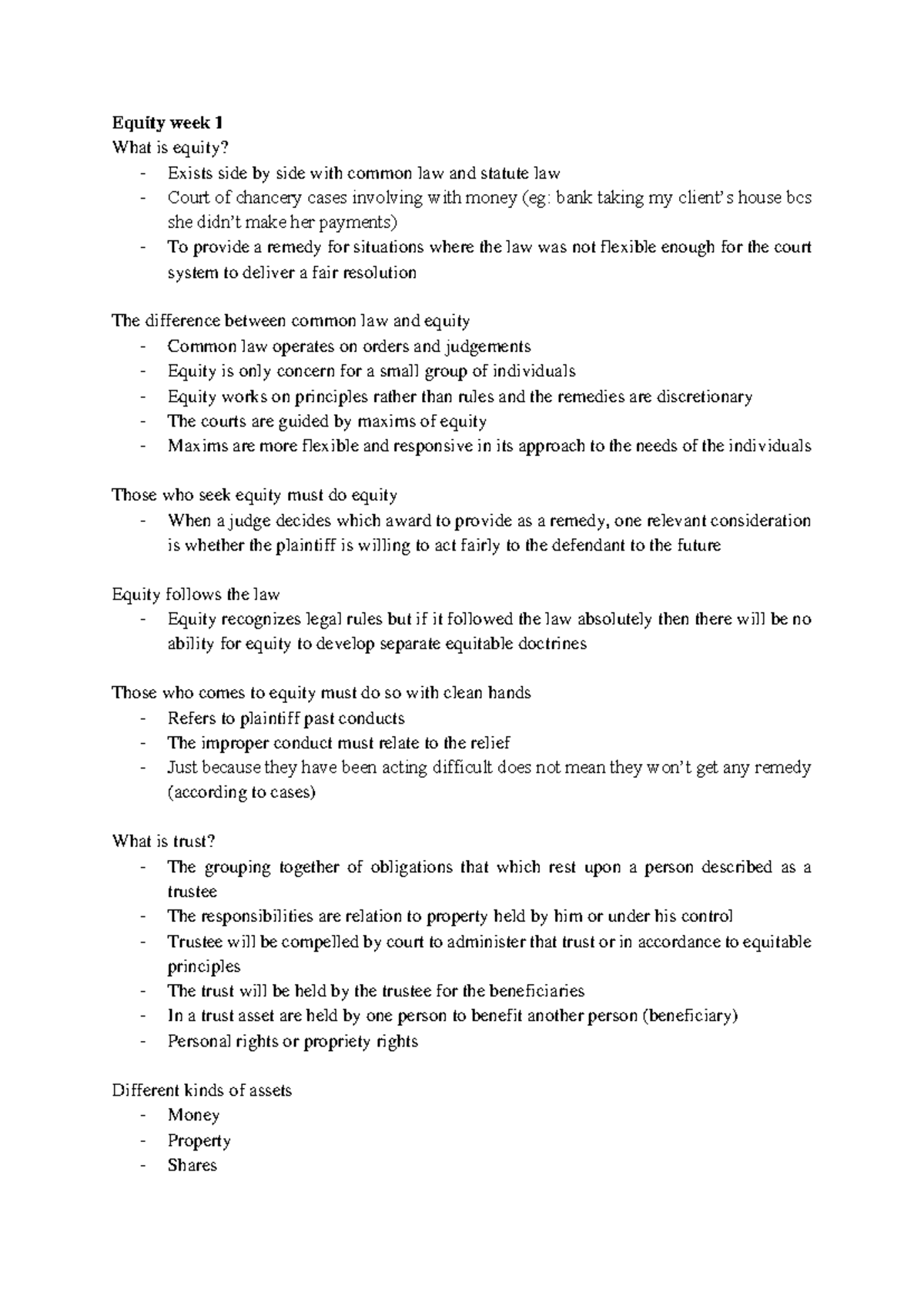 Tutorials equity - Equity week 1 What is equity? - Exists side by side ...