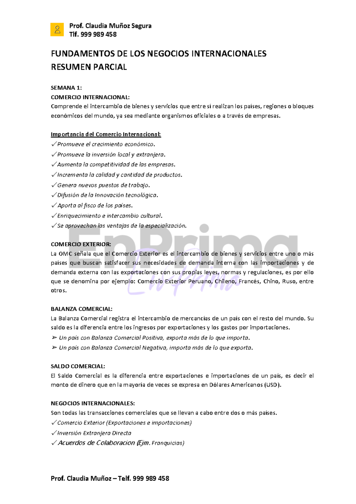 Resumen Parcial NNII - Tlf. 999 989 458 FUNDAMENTOS DE LOS NEGOCIOS ...