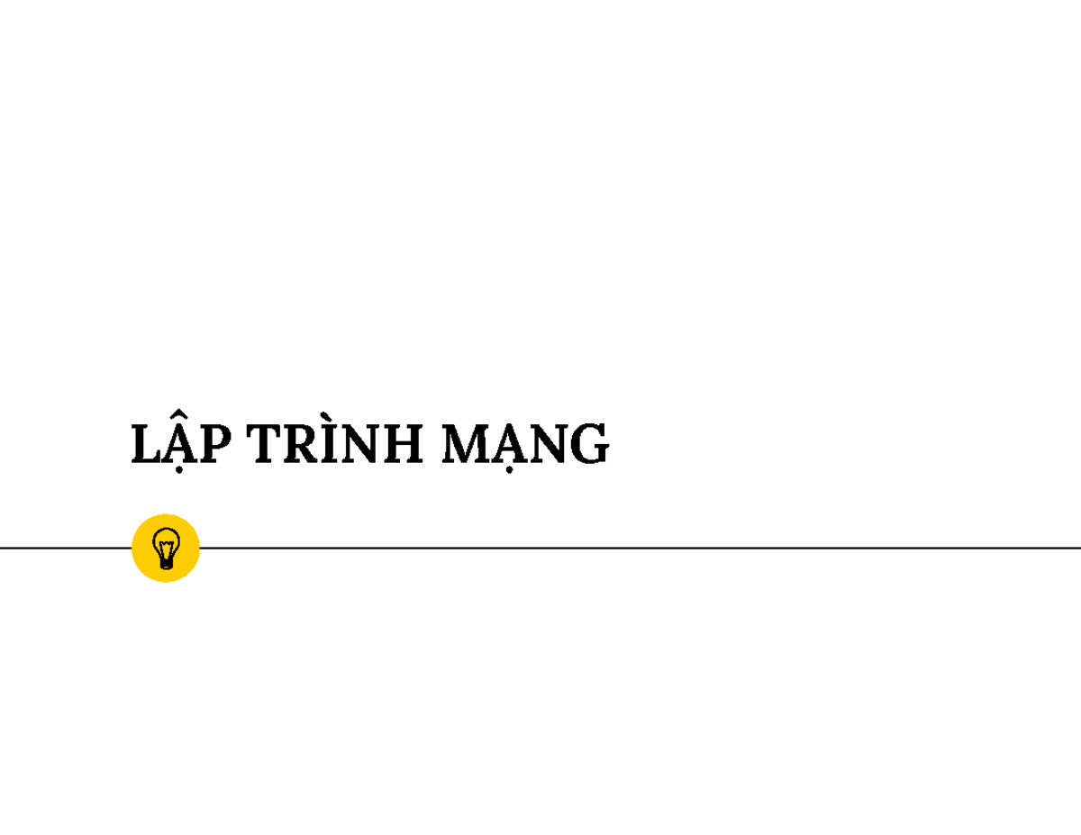 Lec03 Win Soc Tcpip Server Process LẬp TrÌnh MẠng Lập Trình Winsock Khởi Tạo Socket Lập Trình