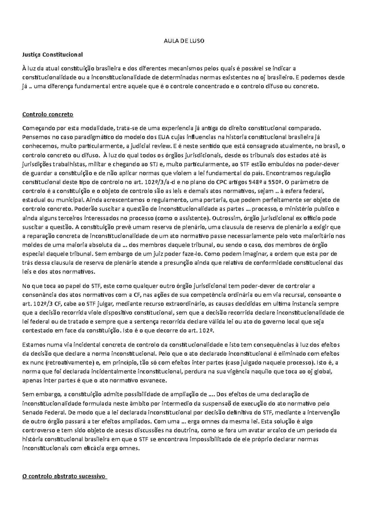 Aulas em atraso - Aula teórica dplb - AULA DE LUSO Justiça ...