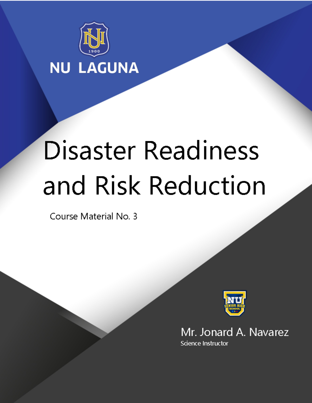 CM Scdrrrm - Week 4 - disaster risk manangement - Disaster Readiness ...