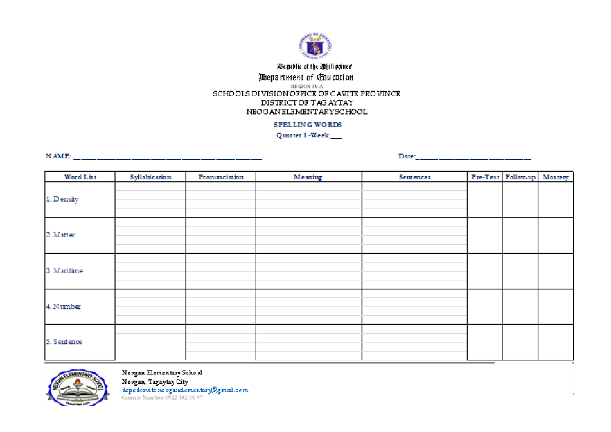 Week 1 Spelling Week 1 Spelling Introduction To Journalism Studocu