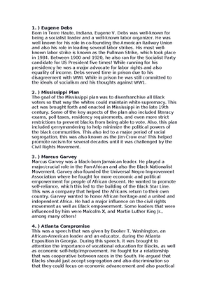 AMH2020 Midterm Study Guide LIVE Online - MIDTERM STUDY GUIDE AMH2020 ...