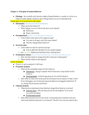 exam 1 lecture notes - 1/19 - Chapter 1: Artificial Selection and ...