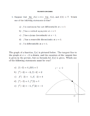[Solved] What is an equation of the line that passes through the point ...