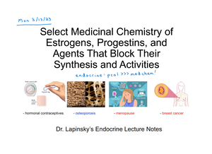 Endocrine final lapinsky - Endocrine final: Lapinsky Medicinal ...