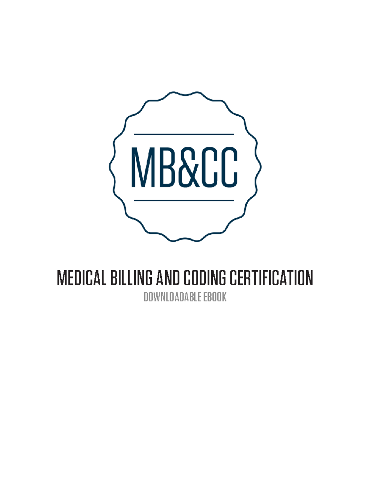 Mbacc ebook full pages - MEDICAL BILLING AND CODING CERTIFICATION ...