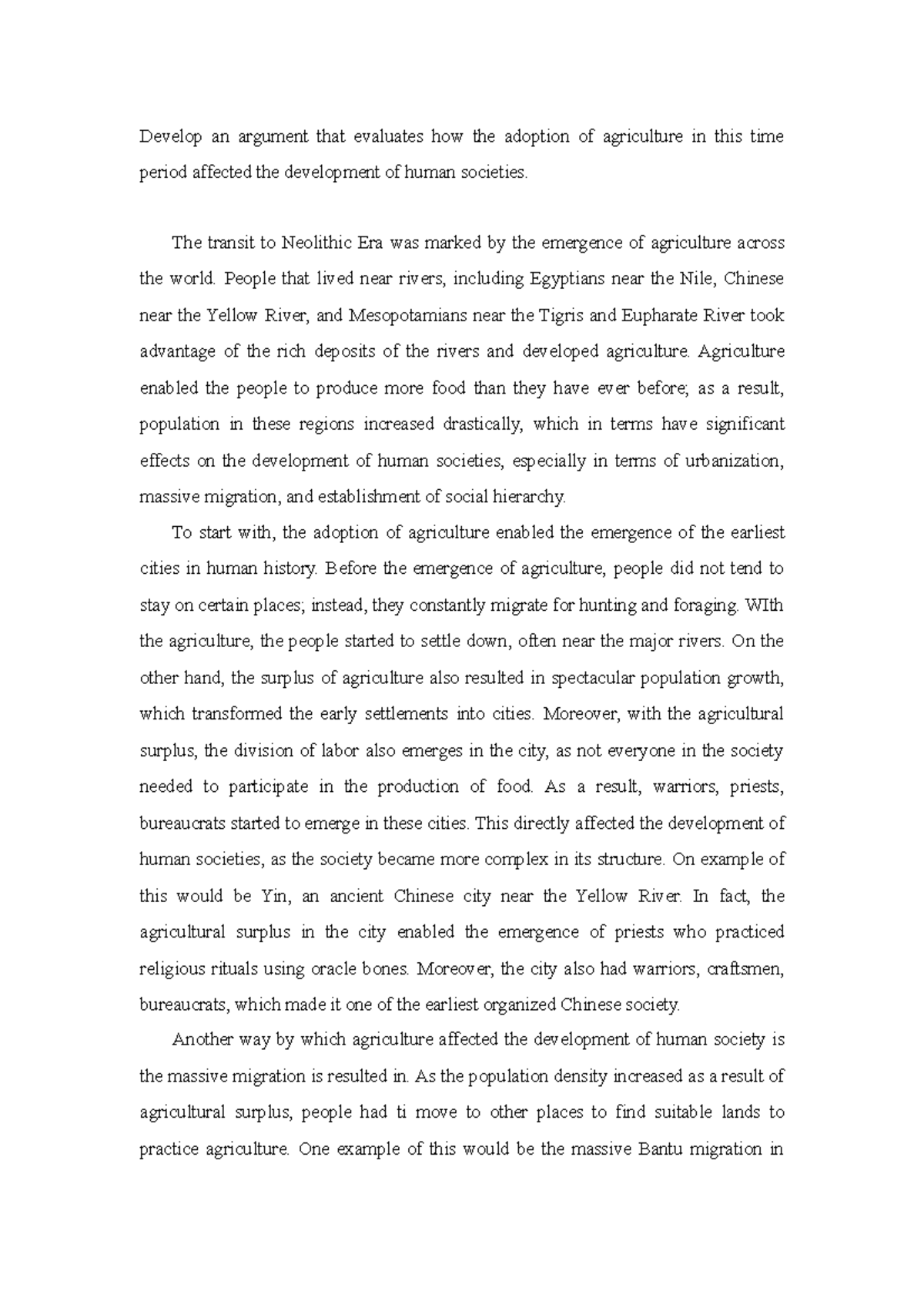 leq-agriculture-develop-an-argument-that-evaluates-how-the-adoption
