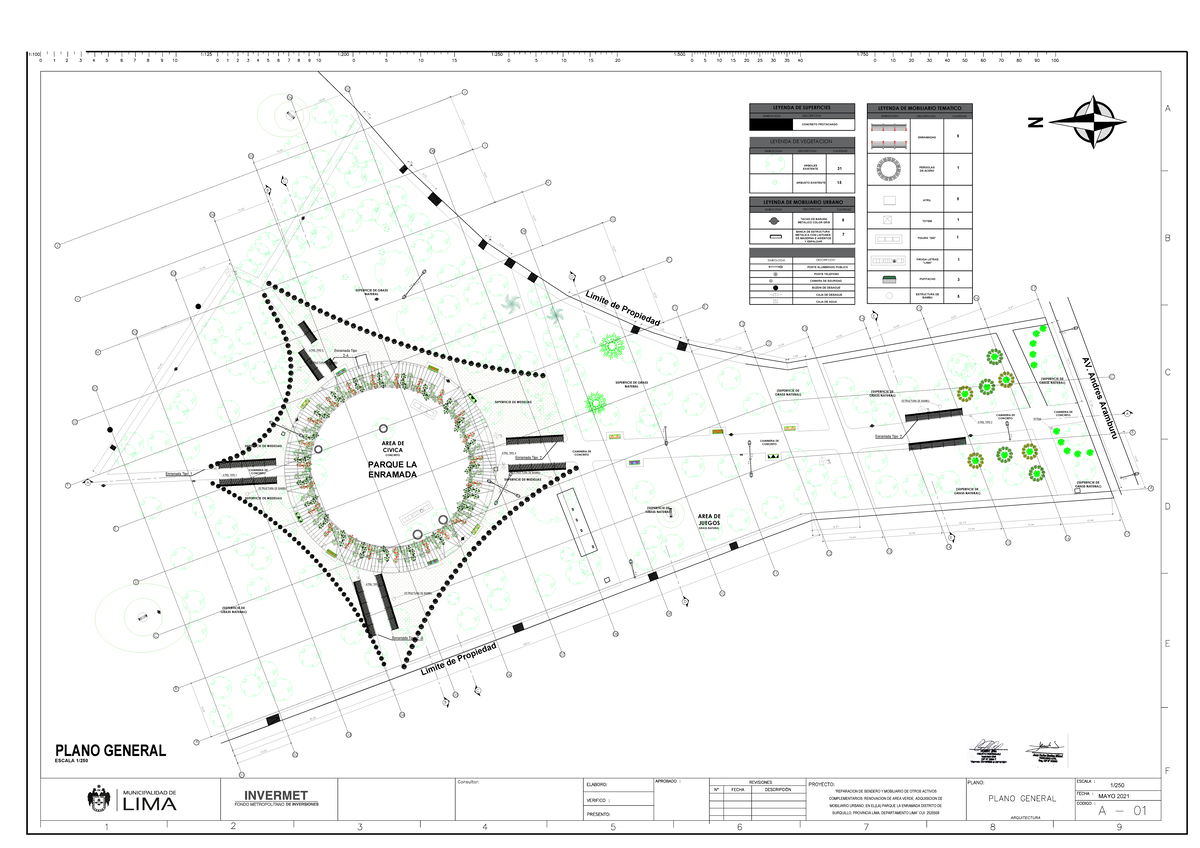18 - estructura metálica para parques elaborado con perfiles de ...