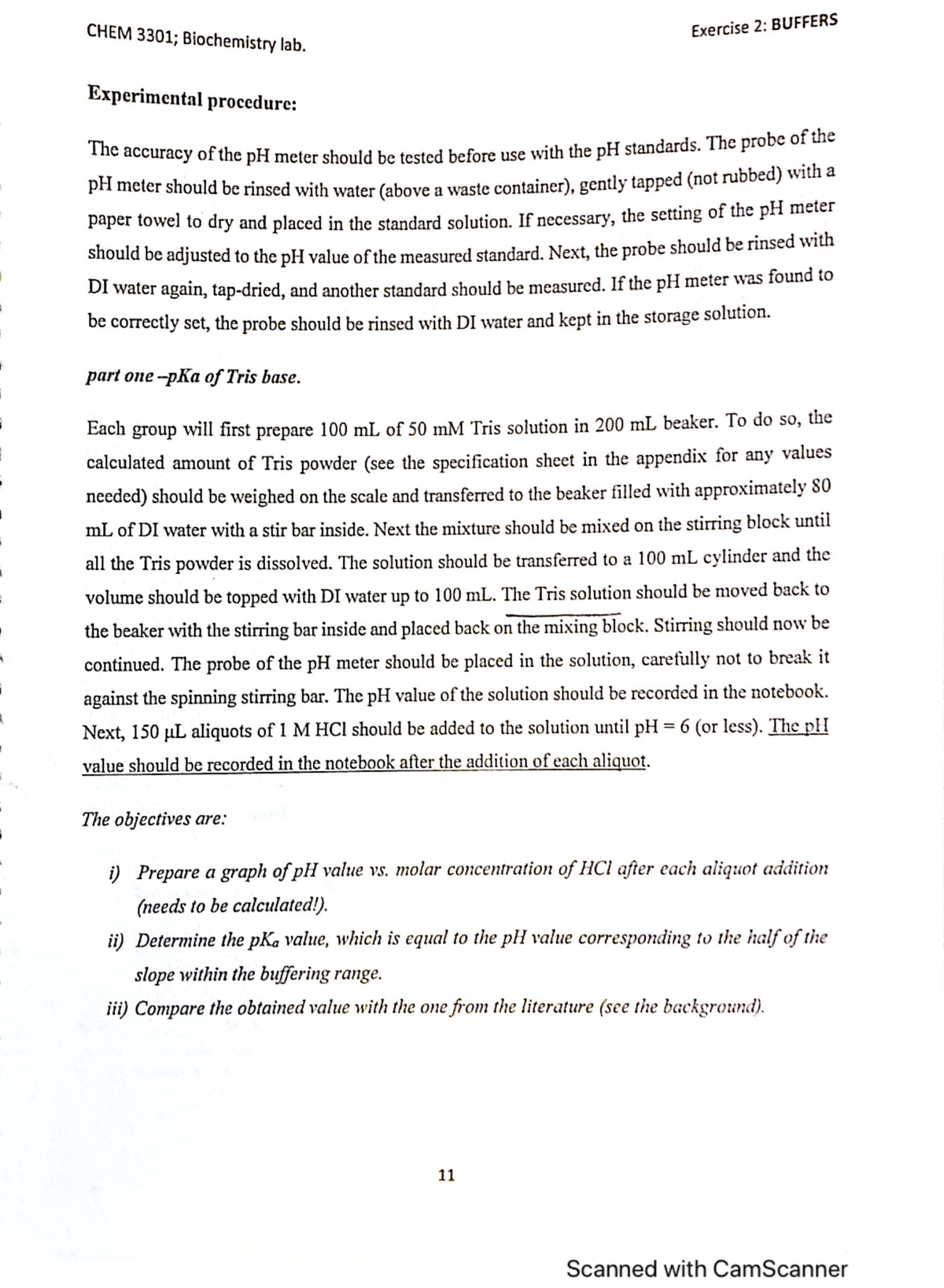 Exercise 2 - practice problems - CHEM 3301 - Studocu