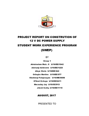 EMFD Units Notes - ELECTRICAL ENGINEERING PRINCIPLES DEE MODULE 1 UNITS ...