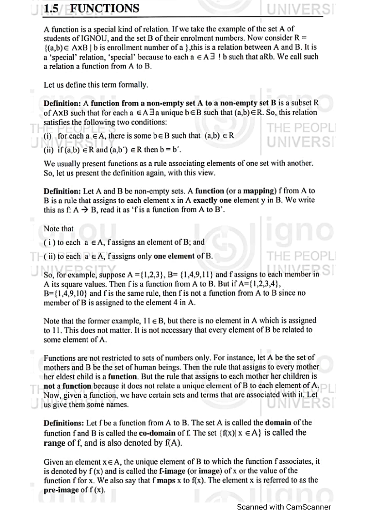BCA SEM-1 Mathematics (Function) - Example 2 : Graph y = - x 2 2x + 3 ...