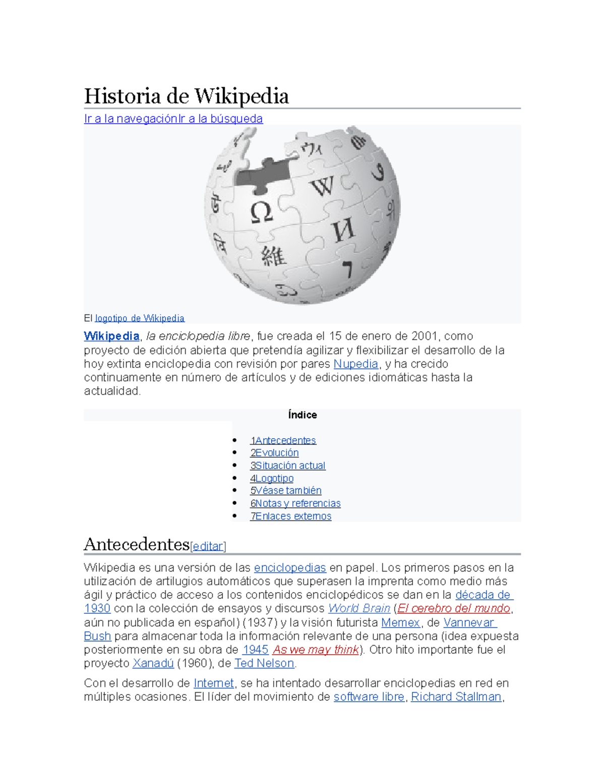 Historia de Wikipedia - wwwwwwwwwwwww - Historia de Wikipedia Ir a la ...