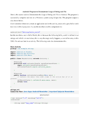 1. How to Create Simple Android Application using Java - How to Create ...