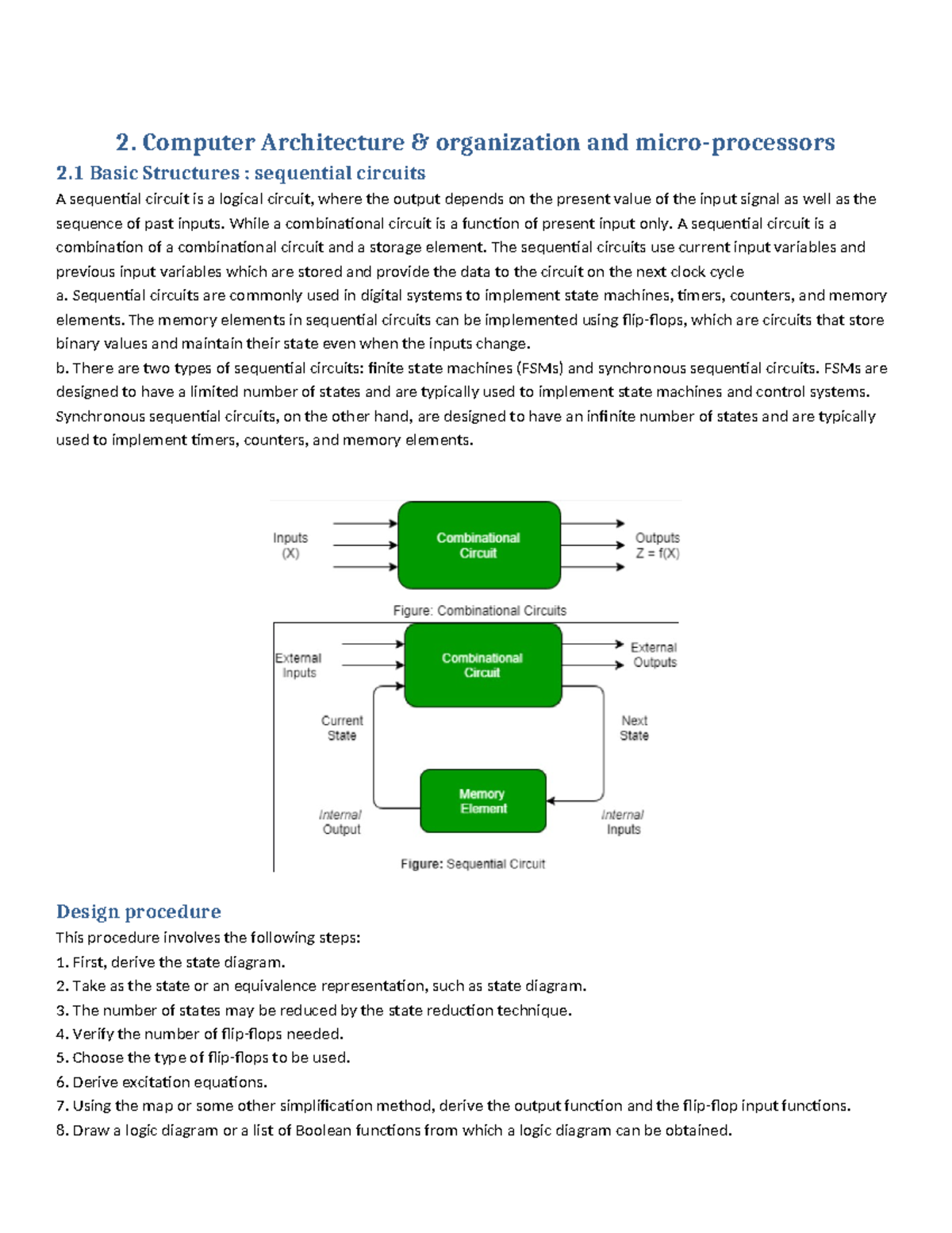 PSC - PSC Study Materials - 2. Computer Architecture & organization and ...