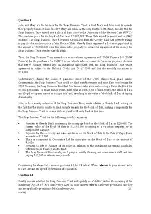 Spring Forest Trading 599 CC v Wilberry Summary - Summary This case ...