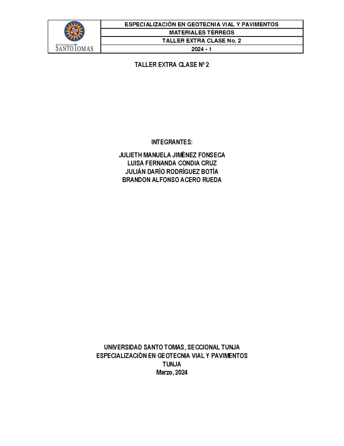 Condia TEC 2 - ESPECIALIZACIÓN EN GEOTECNIA VIAL Y PAVIMENTOS ...