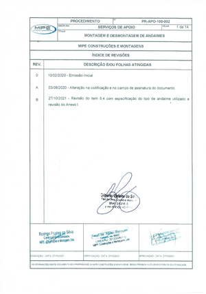 PR CIV 100 005 - procedimento - PROCEDIMENTO PR-CIV- 100 - 005 B ...