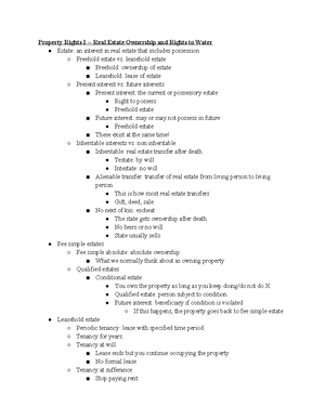 Module 6 - Appraisal - class notes - springer - Real Estate Valuation ...