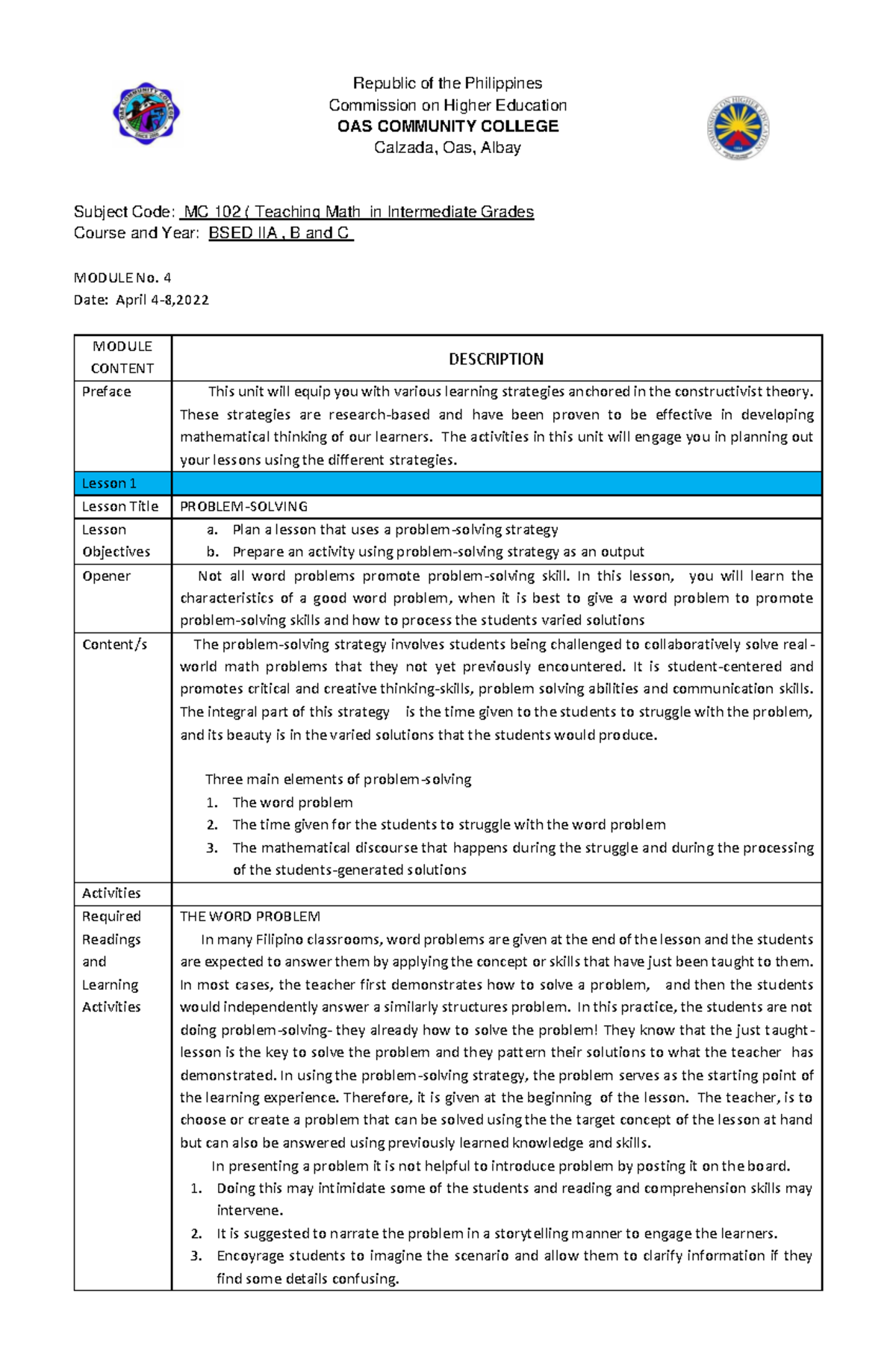 TMIG-Module-4 - Students modules pls answer it based on your ...