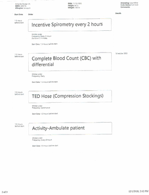 473 SBAR quick sheet - SBAR report to physician about a critical ...
