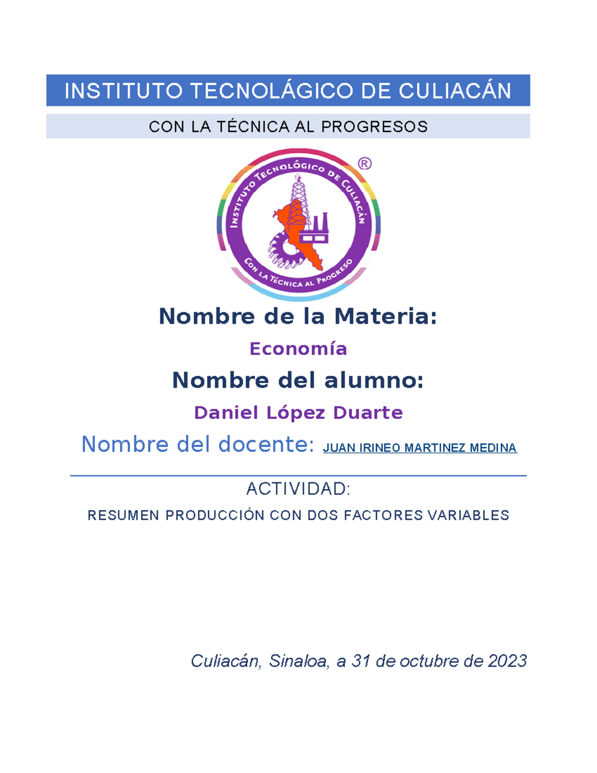 RPC2FV-E-DLD - zdff - INSTITUTO TECNOLÁGICO DE CULIACÁN CON LA TÉCNICA ...