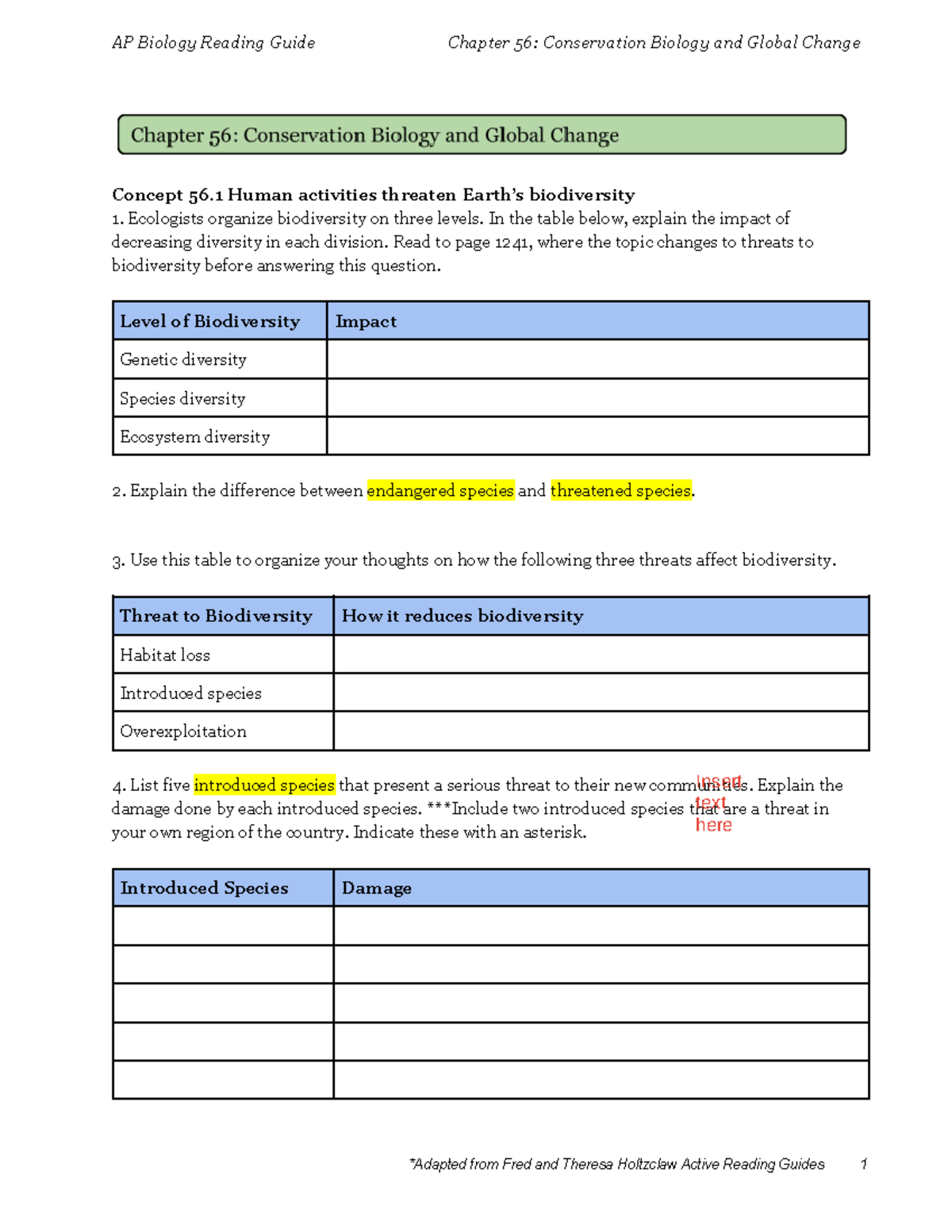 D28bcabd 7417c00e3c0393d3048d4d3a - AP Biology Reading Guide Chapter 56 ...