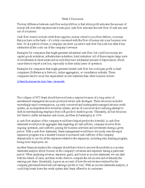 Week 2 Assignment Asset and Liability Valuation and Income Recognition ...