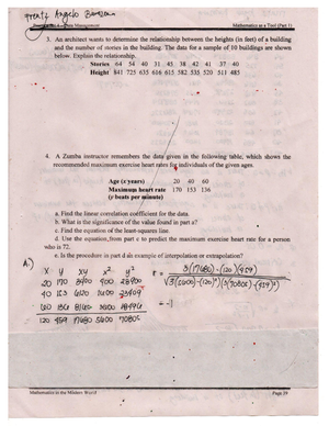 LET'S Analyze ULO A - sign Barazona par Frents Angelo Practice Set 4 Data Management Mathematics ...