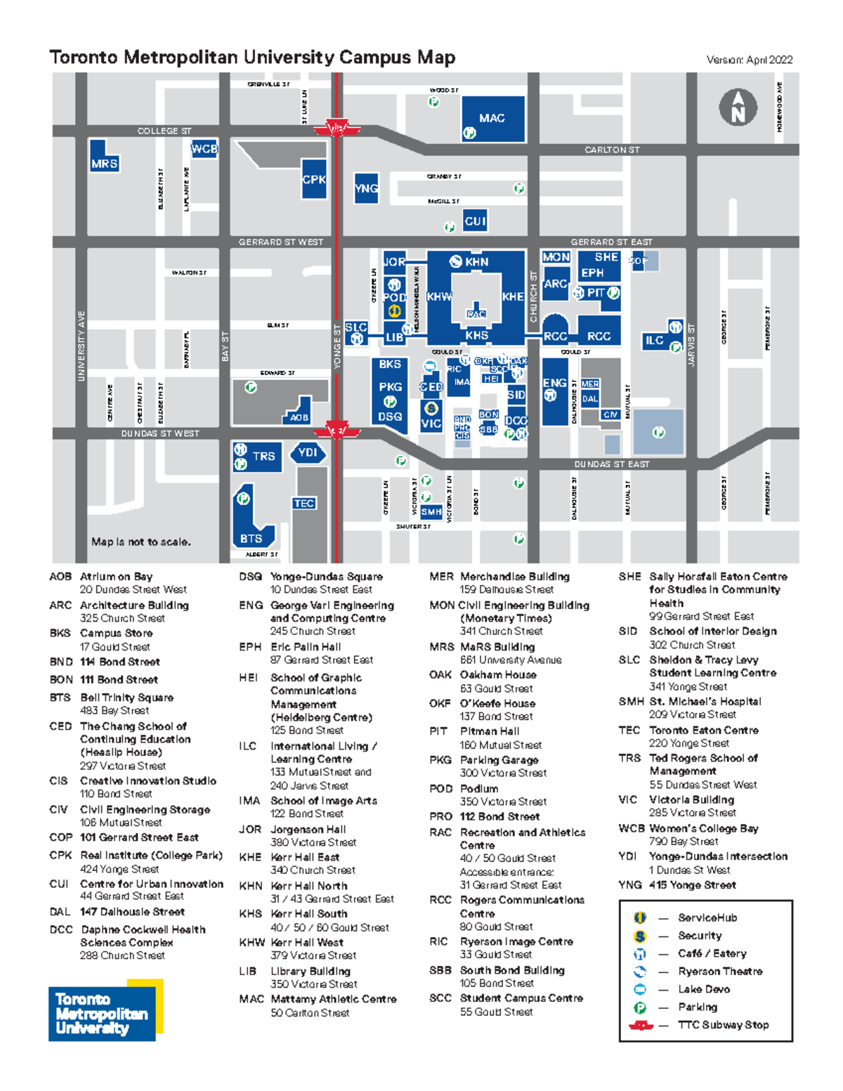 Campus map - Will help tremendously in locating and accessing different ...