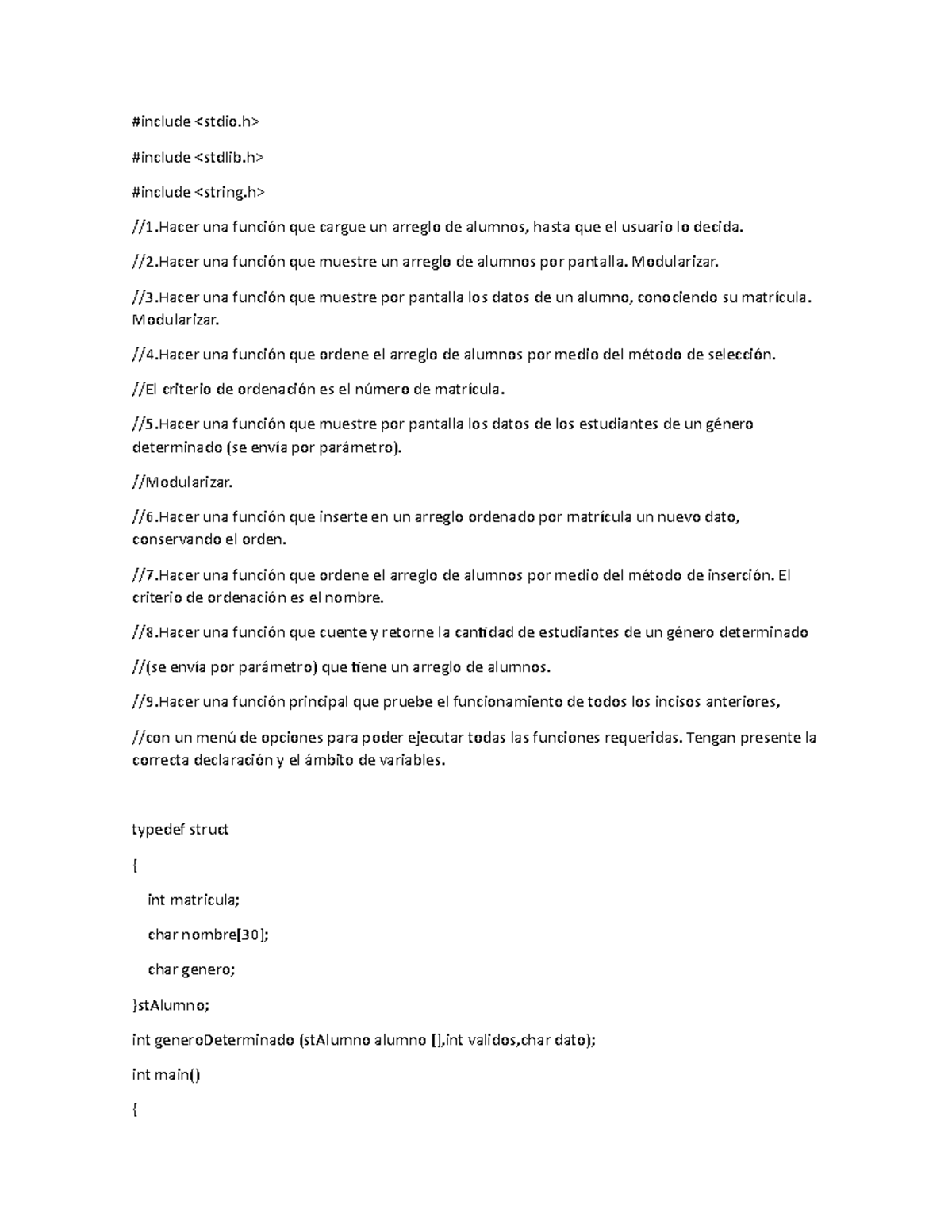 Guia 6 Ejercicios Programacion 1 - #include #include #include - Studocu