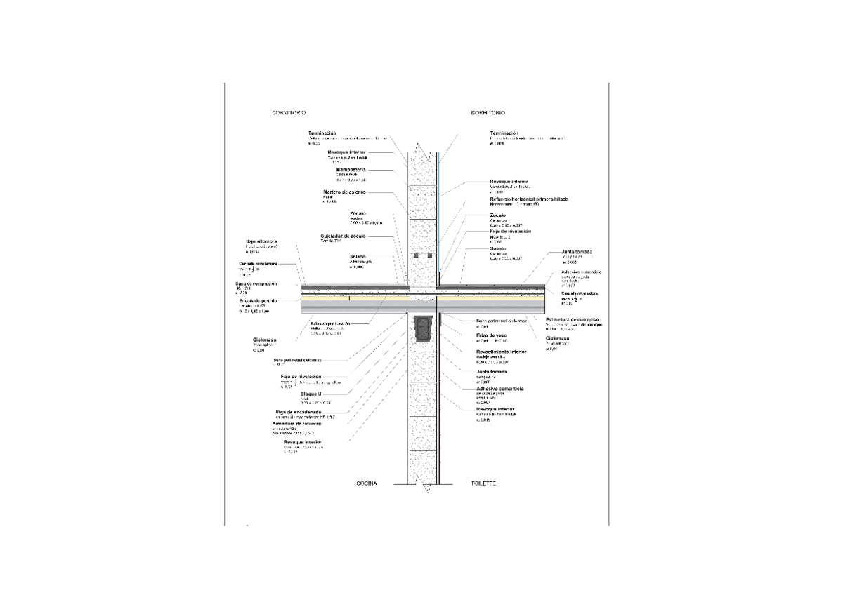 Detalle 4 interiores - Construcciones I - Studocu
