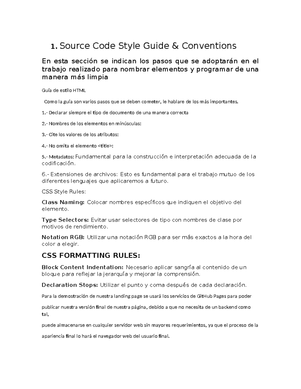 Mineralogía y Petrología - 1. Source Code Style Guide & Conventions En ...