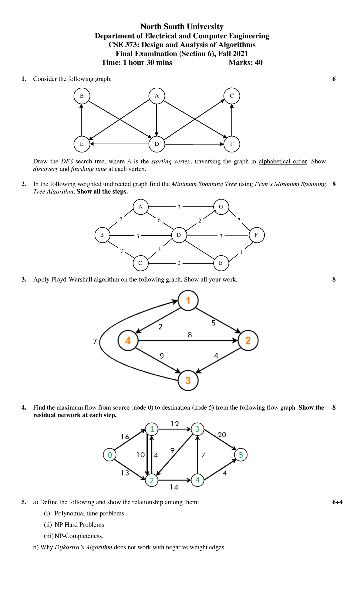 Final Sec-6 - important - North South University Department of Electrical and Computer ...