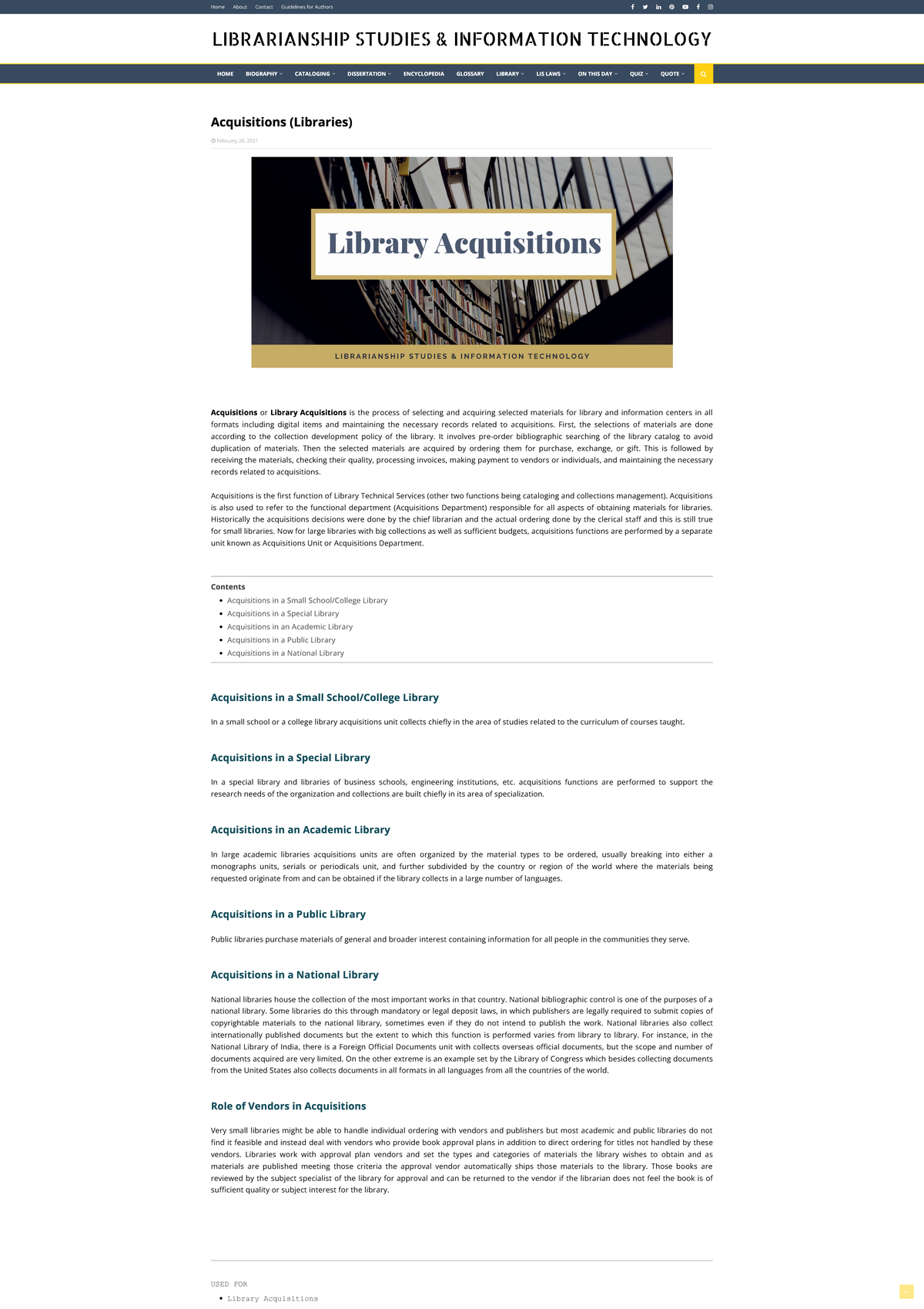 Acquisitions (Libraries) - Home About Contact Guidelines for Authors ...