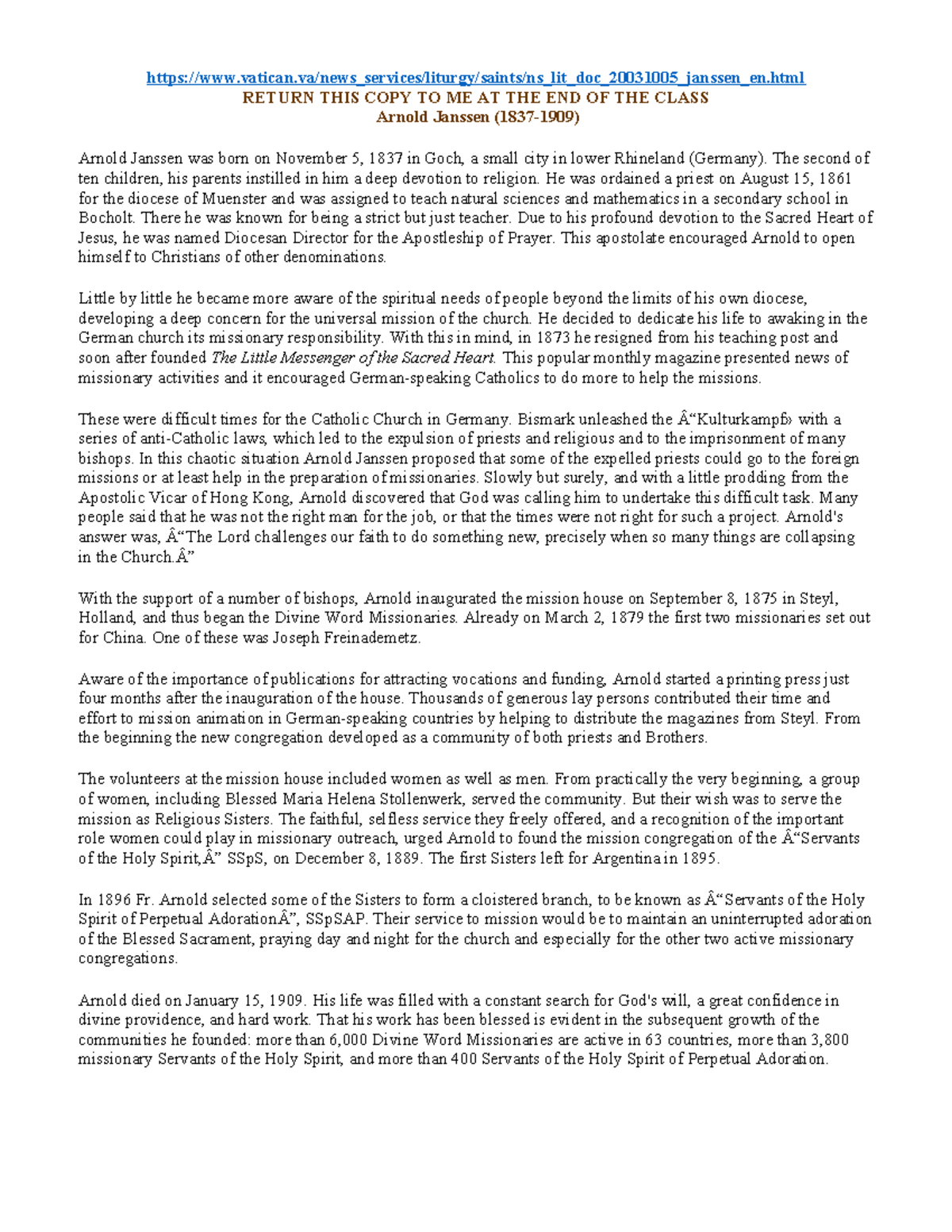 S T Arnold Jansseb - vatican/news_services/liturgy/saints/ns_lit_doc ...