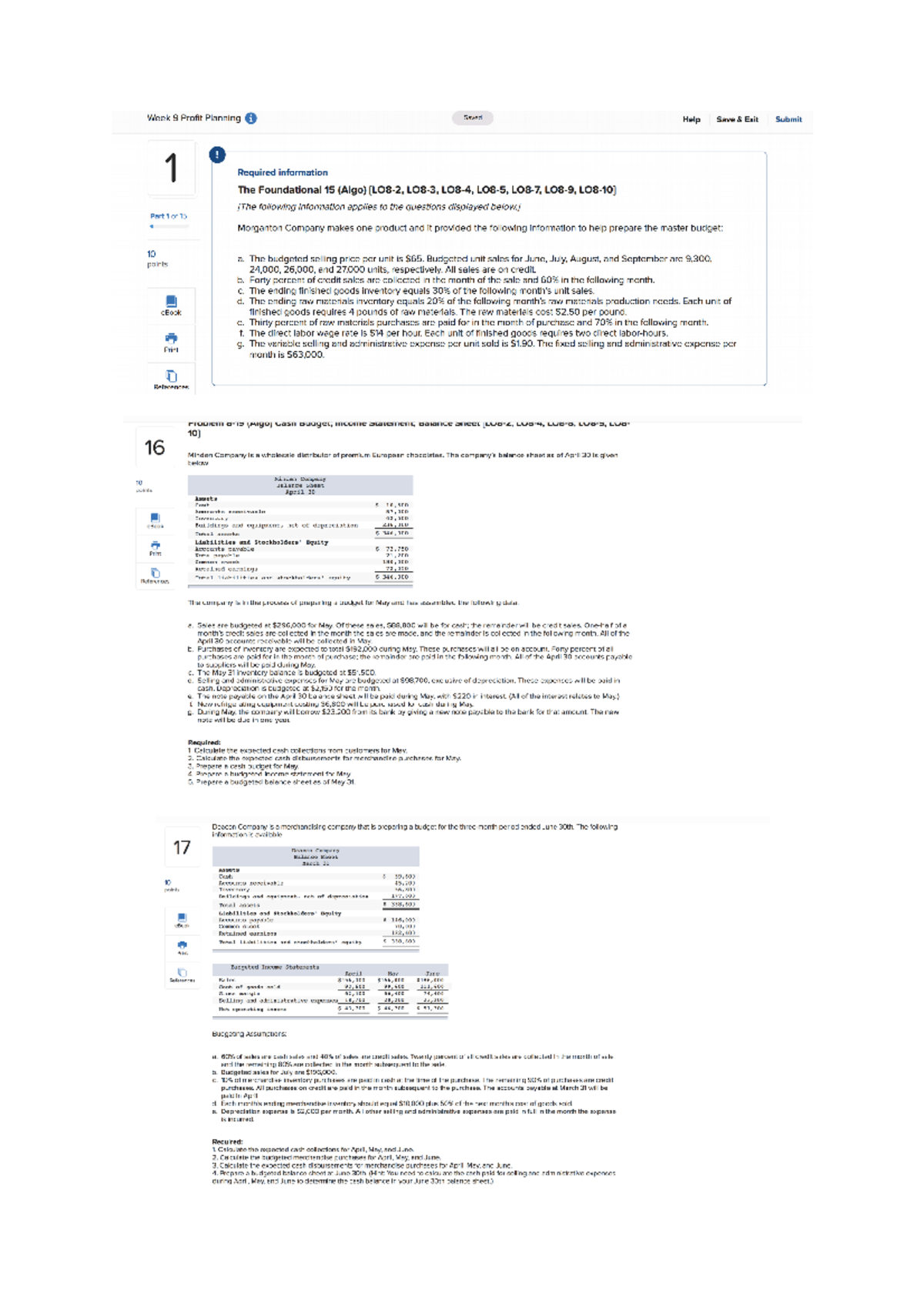 Week 9 tuto - tutorial - managerial accounting - Studocu